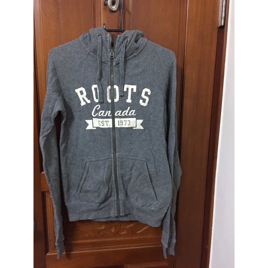 正品 【ROOTS】女 休閒 運動 經典 修身 連帽外套 xs | 蝦皮購物
