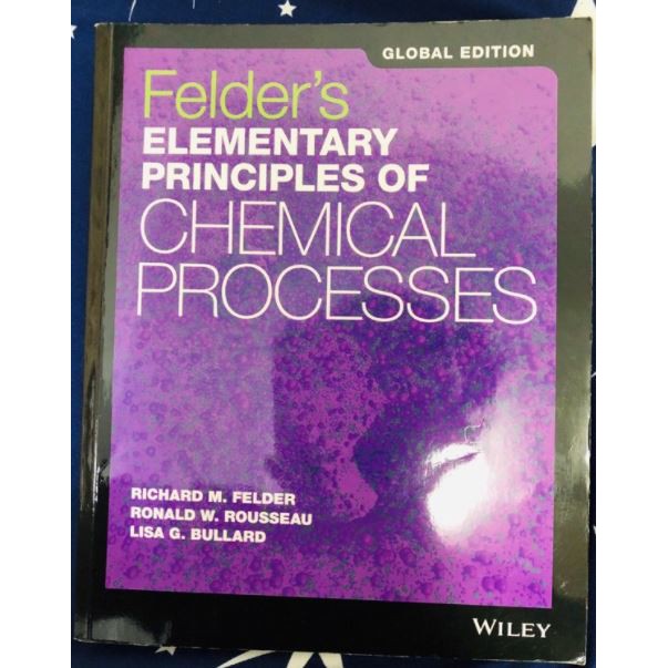 Elementary Principles of Chemical Processes 4E | 蝦皮購物
