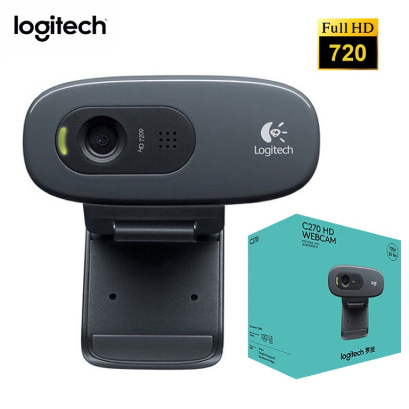 羅技 Logitech C270 C270i 電腦視訊鏡頭 HD720P網路攝影機 直播 C930E B525 C310 | 蝦皮購物