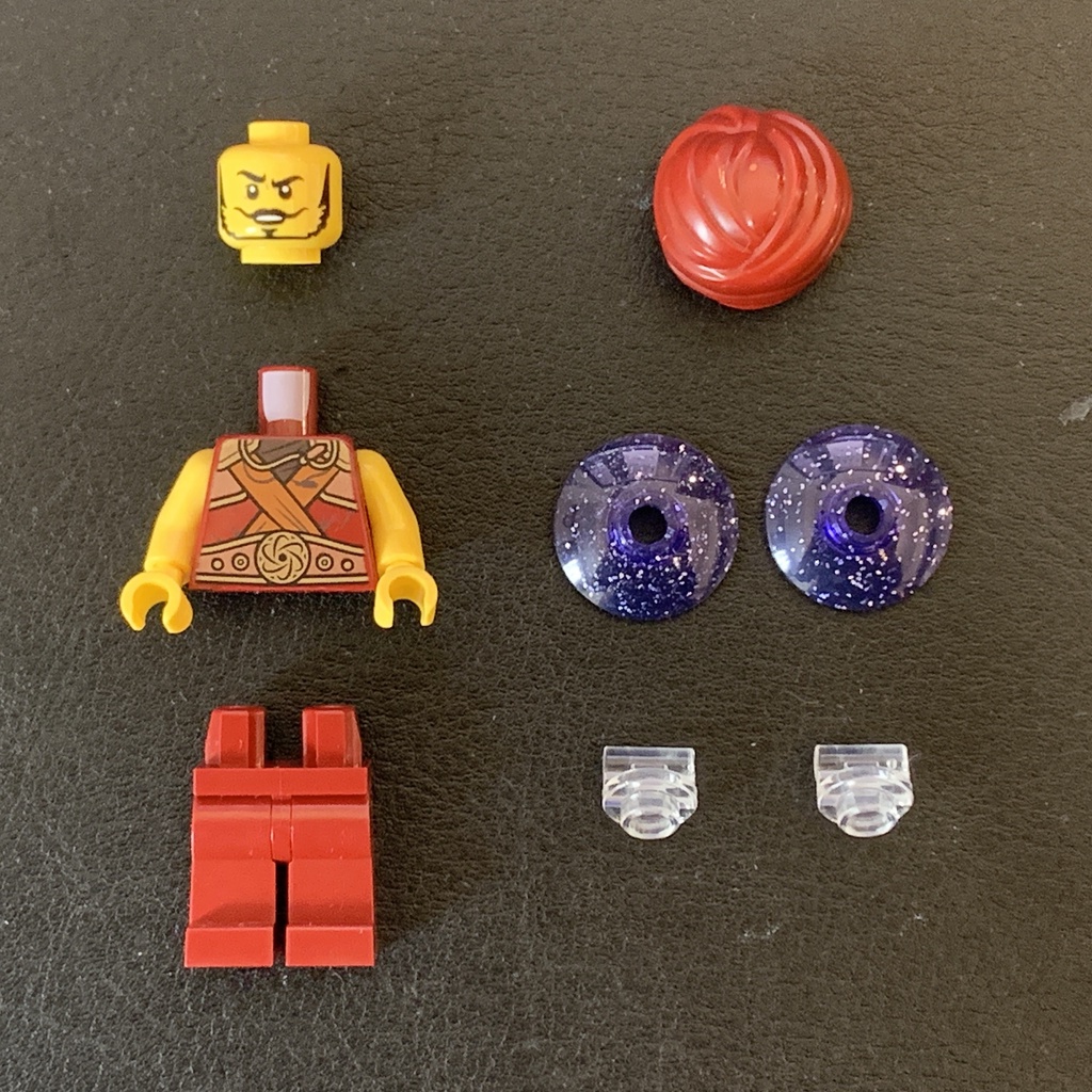 「樂高 軍團」 LEGO 旋風忍者 NINJAGO 71735 元素擂台賽 阿重 Gravis NJO637 | 蝦皮購物