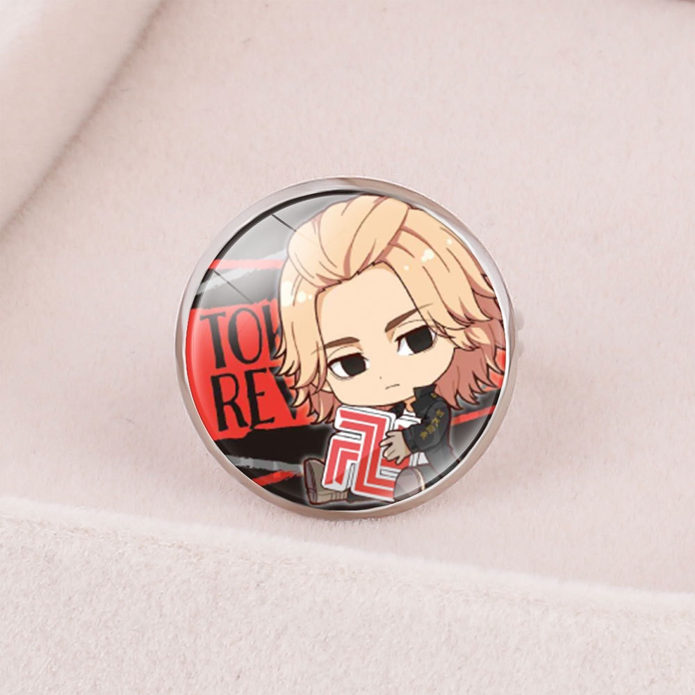 Tokyo Revengers Ring 個性開口戒指 Draken Mikey Tokyo Manji Gang 戒指 | 蝦皮購物