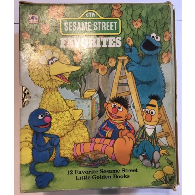 [RESERVED]Sesame Street 12 Little Golden Books 金邊書 | 蝦皮購物