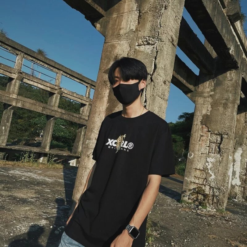 XCTRL.116 浮世繪隱士短T-黑 | 蝦皮購物