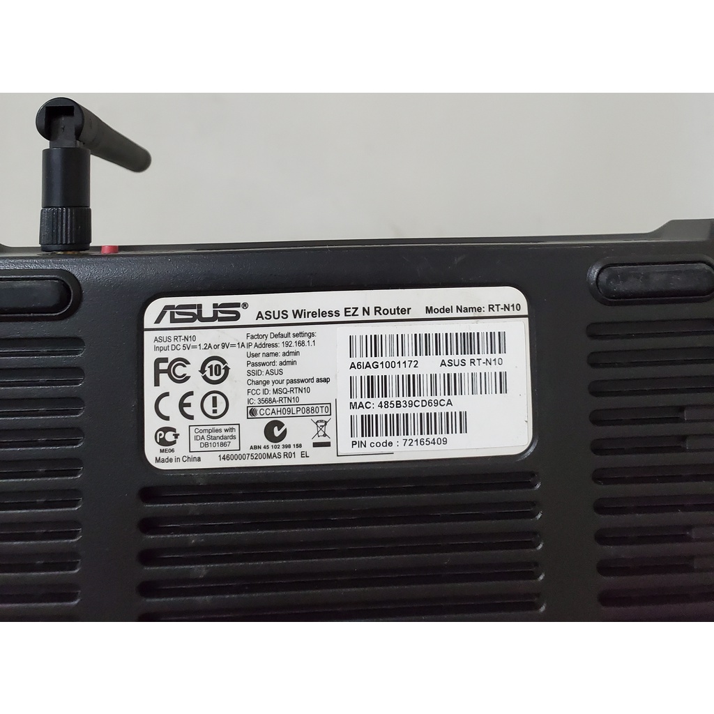 ASUS 華碩 RT-N10 Wirless N 150 無線分享器 無線寬頻路由器 | 蝦皮購物