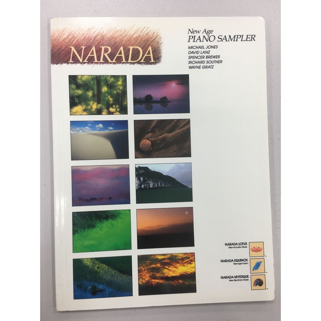 Narada New Age Piano Sampler 收藏鋼琴譜 全新展示未使用 | 蝦皮購物