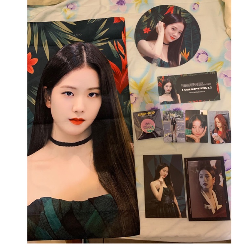 BLACKPINK Jisoo Paint it pink 韓站 手幅組 | 蝦皮購物