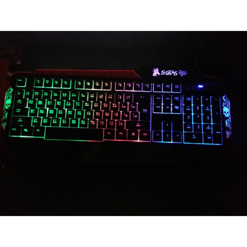 KINYO-GKB-29專業電競鍵盤/惡靈戰警/炫彩背光/USB接頭/鍵盤/防潑水/多媒體按鍵/通過BSMI檢驗 | 蝦皮購物