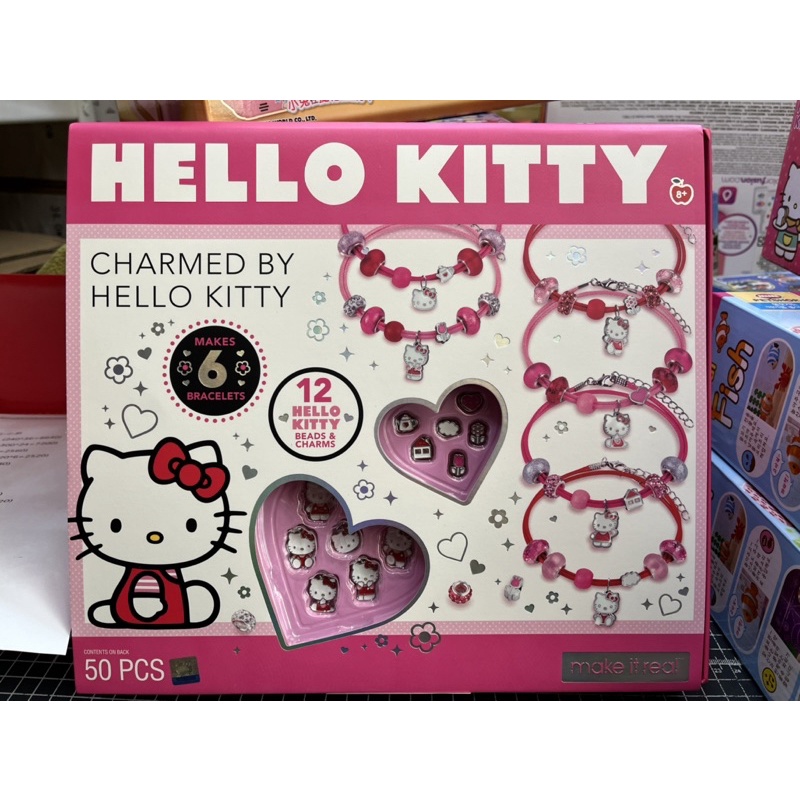 現貨 全新 正版 附發票 原價699元 Make it real美麗夢工坊 Hello Kitty 夢幻手鍊組 家家酒 | 蝦皮購物