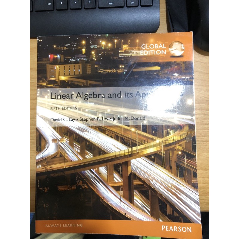 線性代數 Linear Algebra 5th edition 9成新 沒什麼筆記 | 蝦皮購物