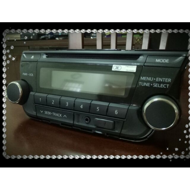 【TOYOTA YARIS 】全新原廠音響主機(含框) | 蝦皮購物