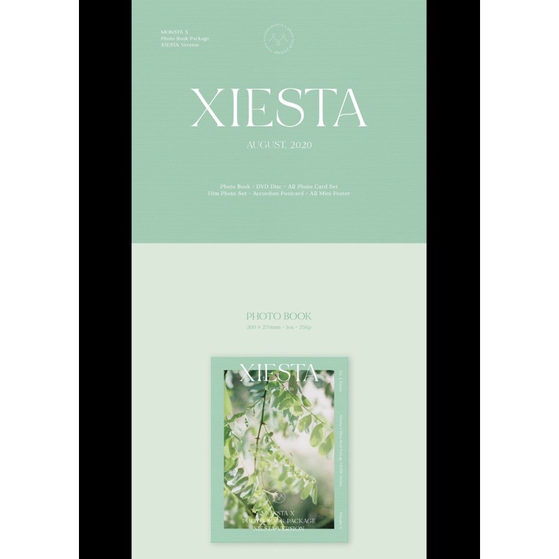 MONSTA X 2020 photo book寫真書XIESTA | 蝦皮購物