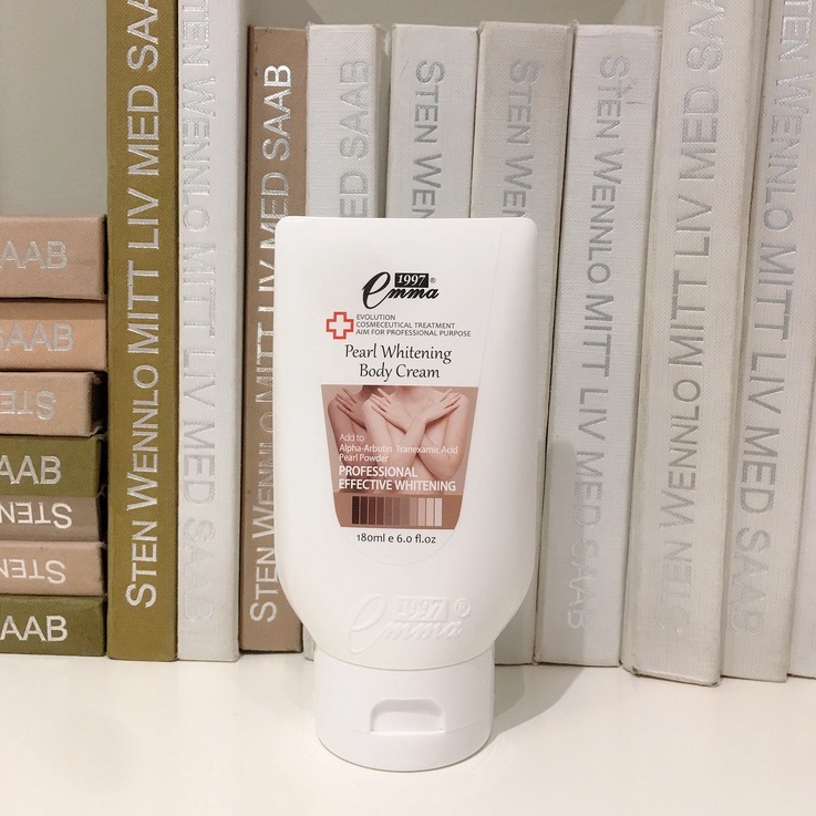 emma1997 珍珠美白身體勻嫩霜180ml 色差再見 解救暗沉(效期2027/6) | 蝦皮購物