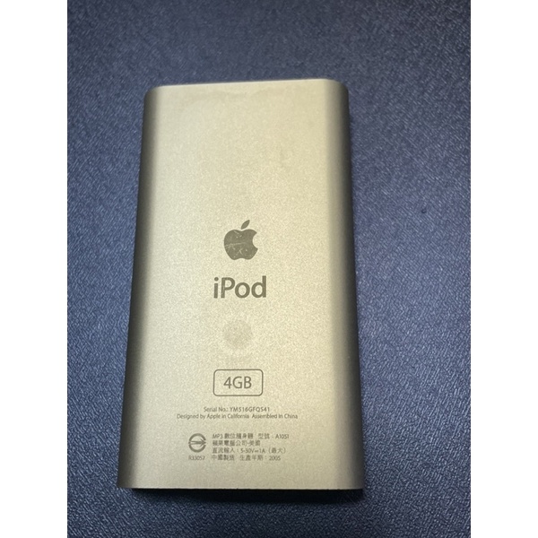 蘋果 Apple A1051 iPod（第2 代）4G 收藏 隨身聽 | 蝦皮購物