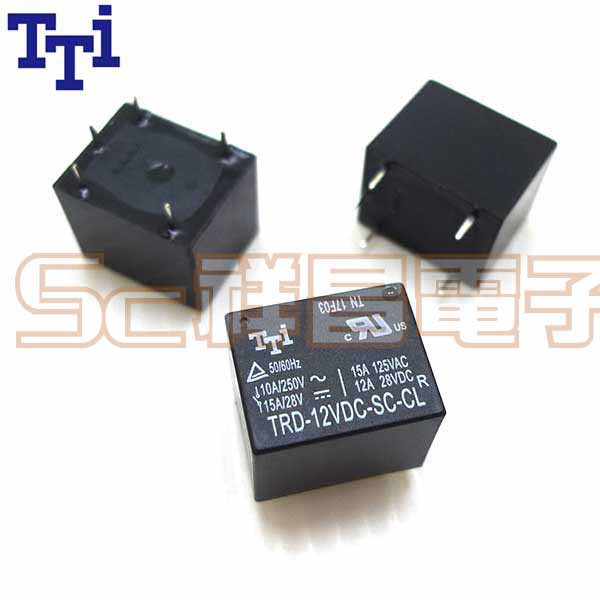 【祥昌電子】TTi TRD-12VDC-SC-CL RELAY 繼電器 (1入) | 蝦皮購物