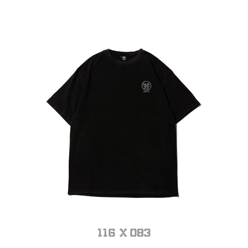 絕版 MJ Fresh x KID 聯名標語短T 卡其 黑 戶外 短tee 限量聯名款kid mjfresh kid | 蝦皮購物