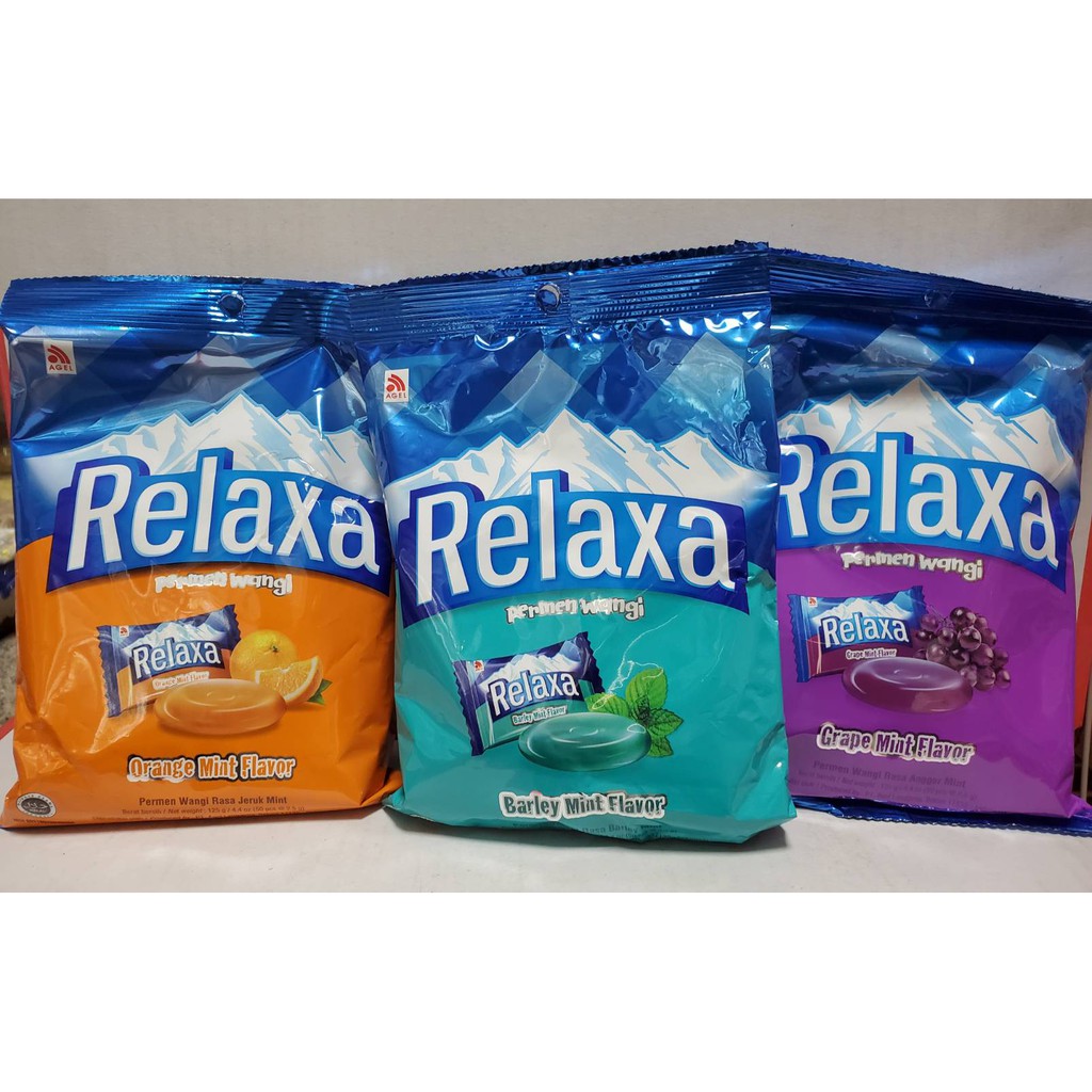PERMEN RELAXA MINT CANDY PERMEN WANGI 印尼薄荷糖/檸檬薄荷糖/柳橙薄荷糖 | 蝦皮購物