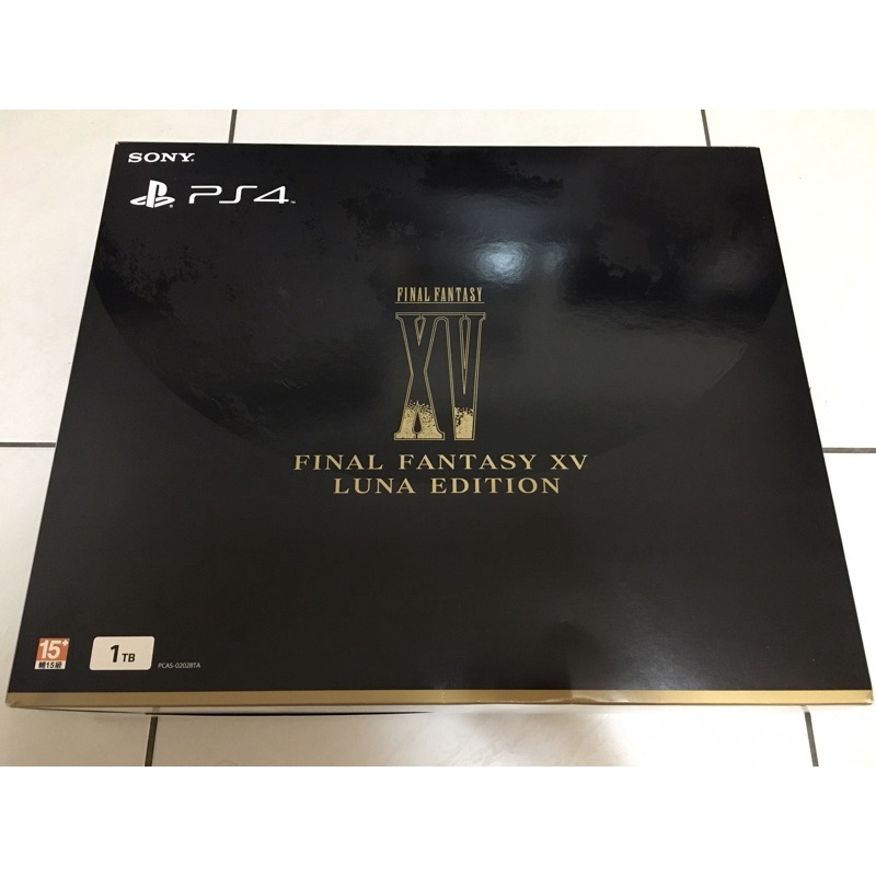 （二手）PS4 Slim 1TB 太空戰士15限定主機+限定手把 FF15同捆機(不含遊戲） | 蝦皮購物