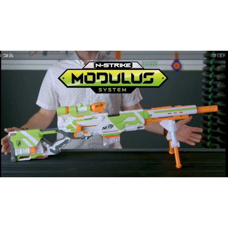 可超取💖NERF Modulus Longstrike 自由模組 長狙 白狙 藍狙 狙擊 long strike | 蝦皮購物