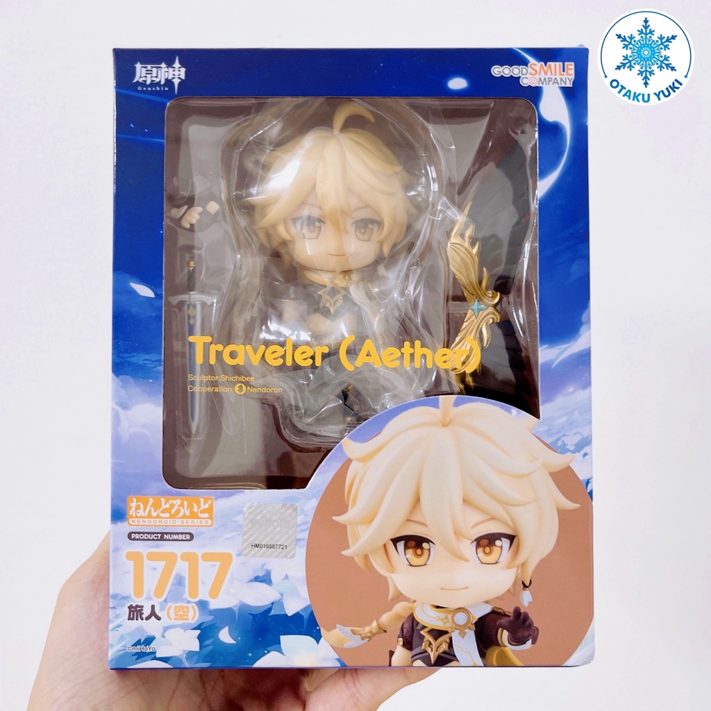 (正品) Nendoroid Aether 型號 (旅行者) - Nendoroid 1717 Genshin Impa | 蝦皮購物