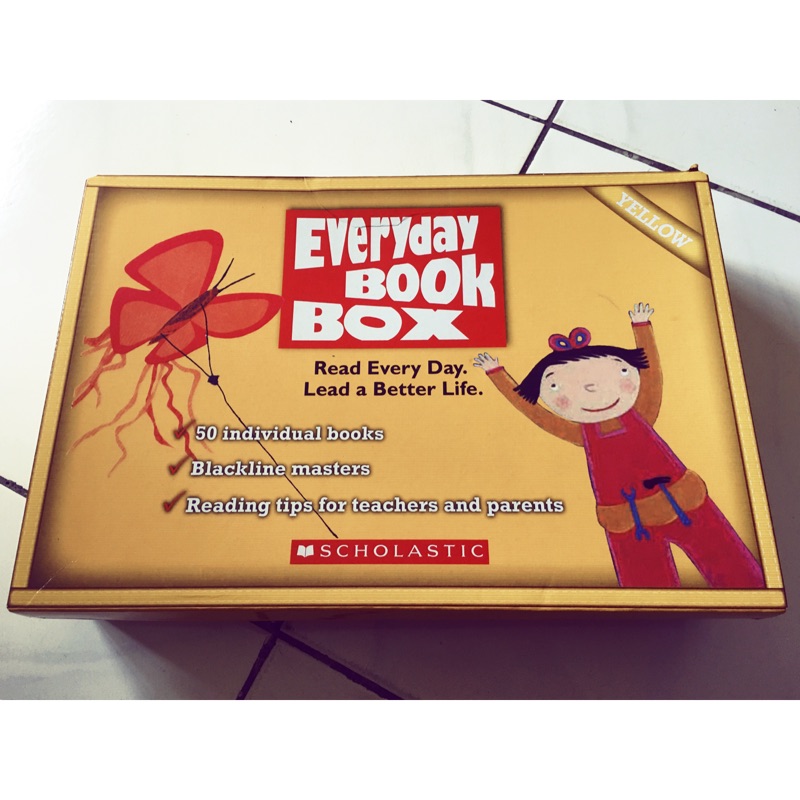 Everyday book box yellow 黃盒 含原版CD | 蝦皮購物