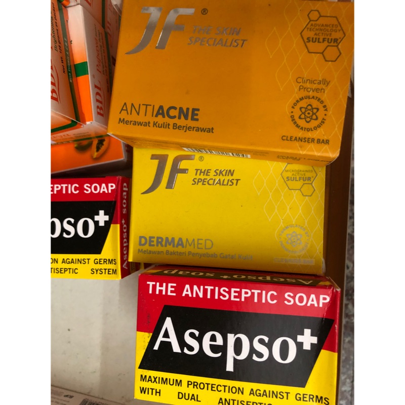 Sabun JF SULFUR / Asepso 香皂 | 蝦皮購物