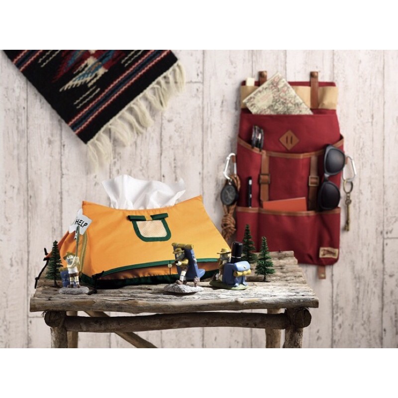 [小院] 現貨 SETO CRAFT 迷你版 帳篷紙巾盒 面紙盒 露營 野營 紙巾盒 camping 露營美學 野餐 | 蝦皮購物