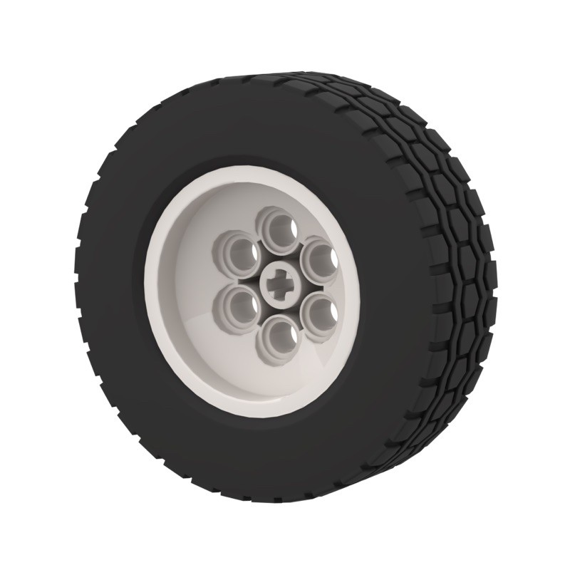 LEGO 樂高 86652c01 86652/32019 62.4x20mm 輪子 比賽專用 | 蝦皮購物