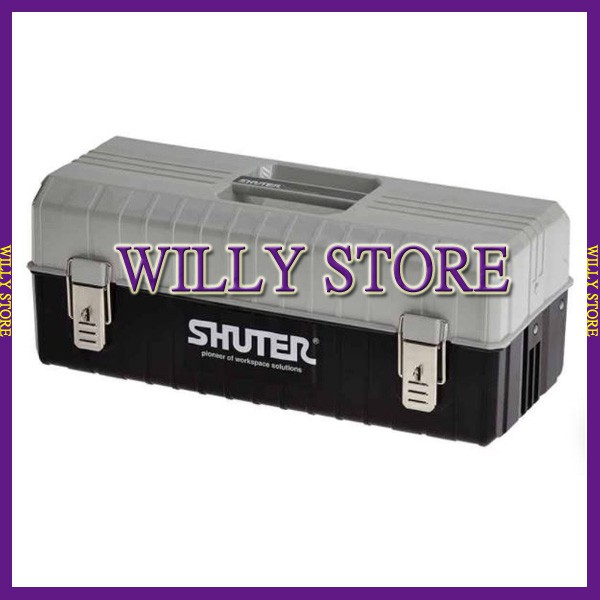 【WILLY STORE】樹德 SHUTER TB-402 工具箱 收納箱 手提箱 零件箱 置物箱 器材箱 零件收納 | 蝦皮購物