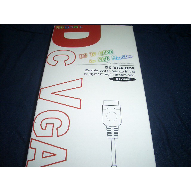全新 Dreamcast (DC) 主機VGA-BOX 支援耳機 AV S端子 CRT 電視輸出~另有NGC XBOX | 蝦皮購物