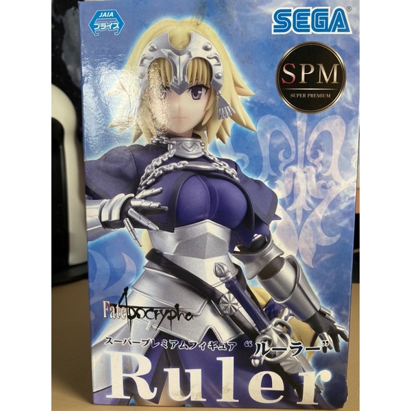 Fate 景品 正版 Sega SPM 貞德 裁定者 聖女貞德 Ruler Fgo (瑪修 賽巴 saber 相關）二手 | 蝦皮購物