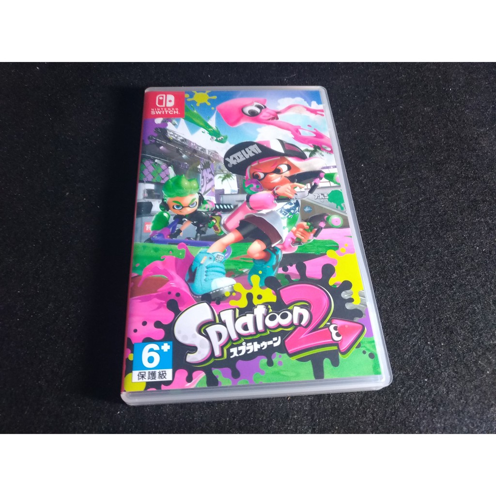 二手 NS遊戲 漆彈大作戰2 日文版 Nintendo Switch SPLATOON2 | 蝦皮購物