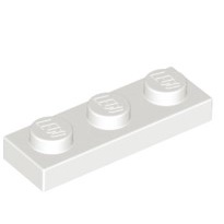 正版樂高LEGO零件(全新)-3623 白色 | 蝦皮購物