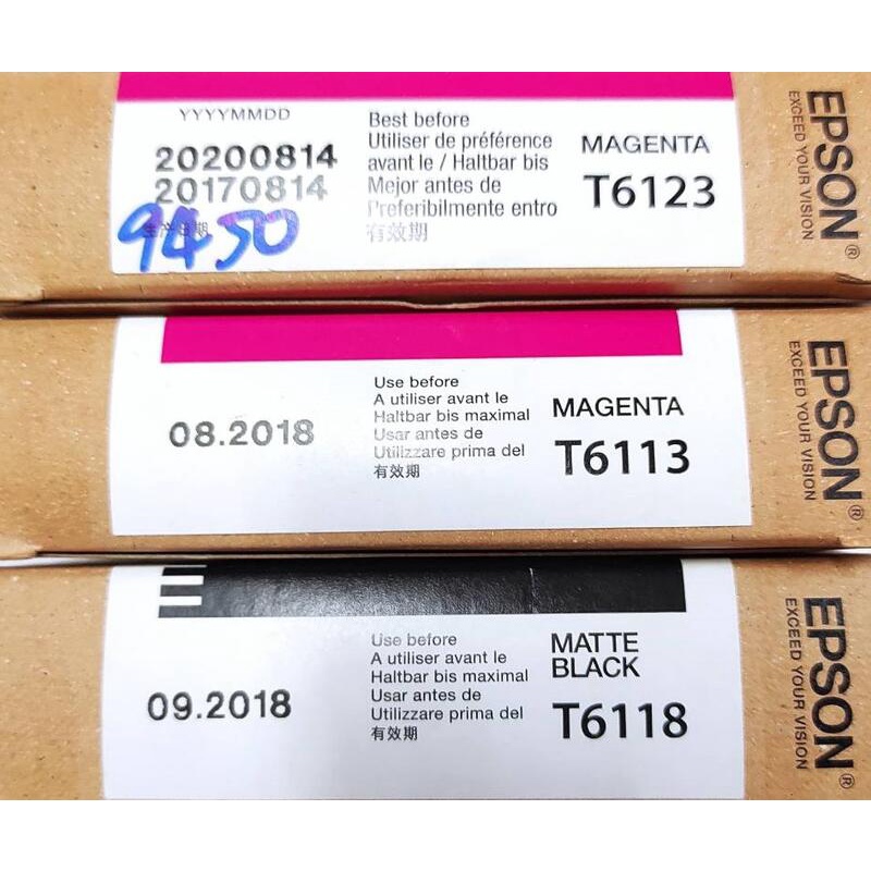 過期EPSON 原廠墨水匣EPOSN 7400/9400/7450/9450墨水匣(含運) | 蝦皮購物