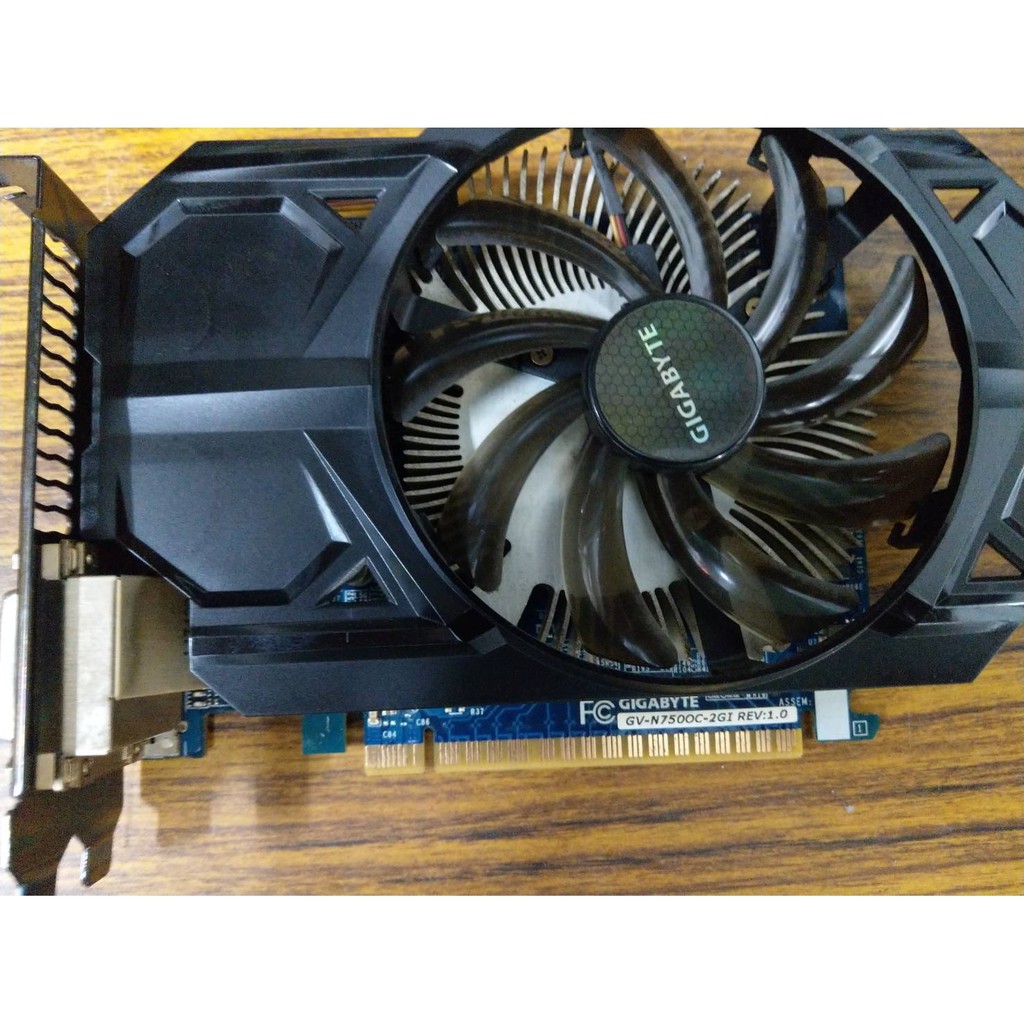 技嘉GTX750 2GB 顯示卡 GV-N750OC-2GI跟1GI及N750TD5-2GI二手良品 | 蝦皮購物