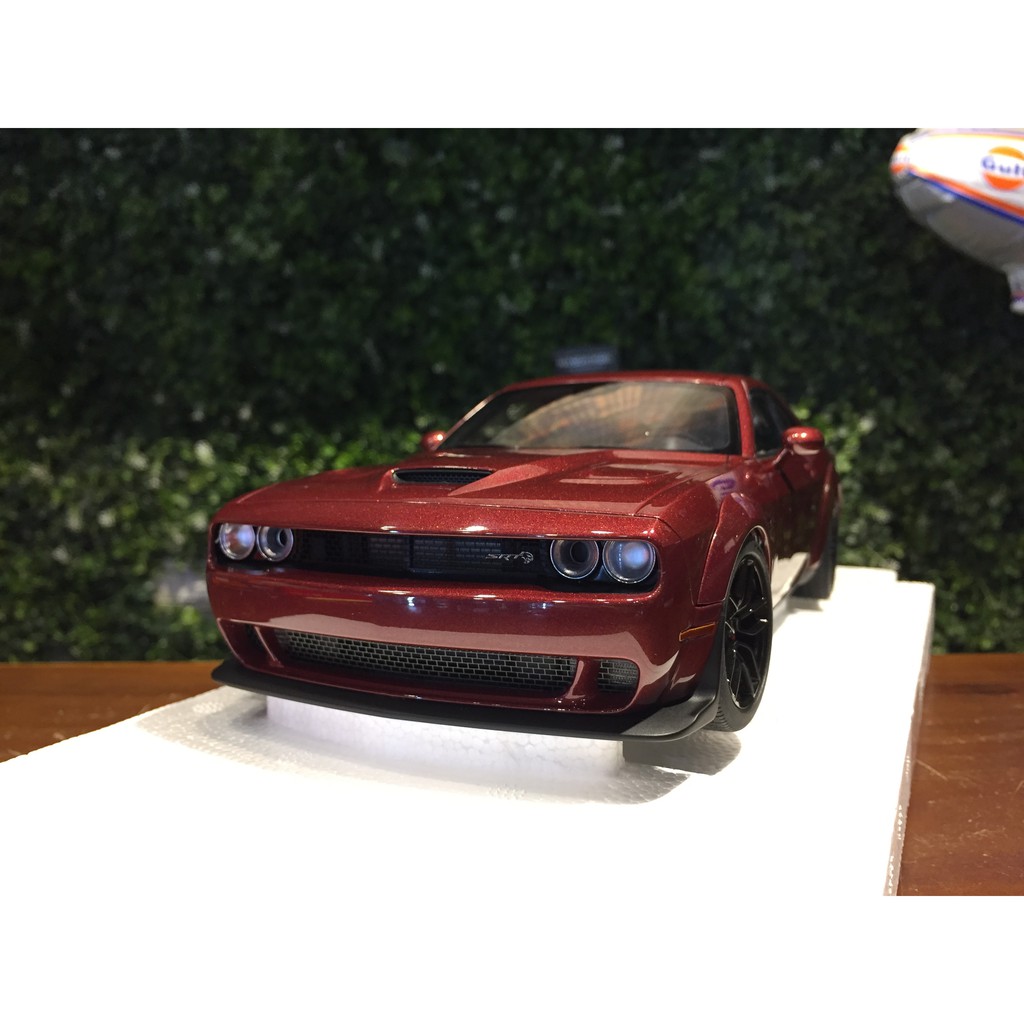 1/18 AUTOart Dodge Challenger SRT Hellcat Red 71739【MGM】 | 蝦皮購物