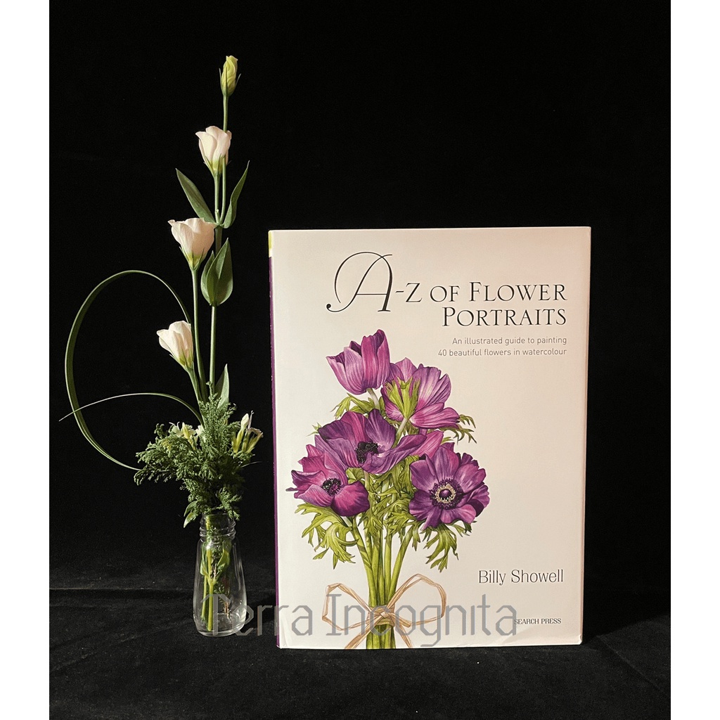 Billy Showell 比莉·舒薇爾 A-Z of Flower Portraits 水彩 花卉 正版 進口 英文 | 蝦皮購物