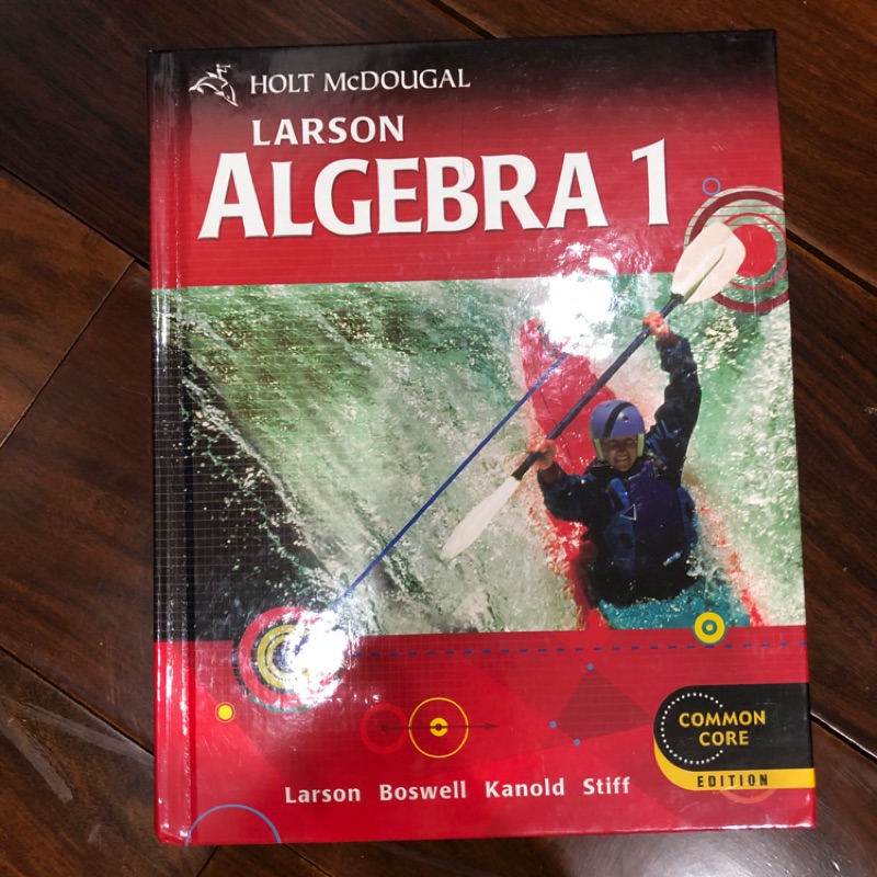 【國際學校國中數學教材】Holt McDougal Larson Algebra 1 | 蝦皮購物