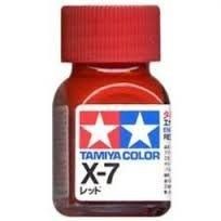 (大鳥叔叔模型) 田宮 TAMIYA 80007 X-7 紅色光澤 琺瑯漆 10ml | 蝦皮購物