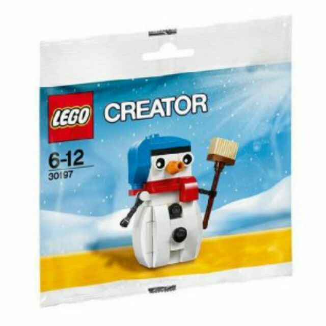 [膠囊玩具櫃]LEGO樂高30197聖誕雪人 | 蝦皮購物