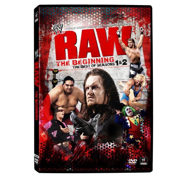 [美國瘋潮]正版WWE RAW The Beginning Seasons 1&2 RAW經典賽事組DVD特價中 | 蝦皮購物