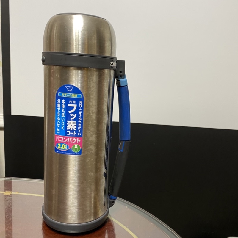 ZOJIRUSHI 象印 廣口不鏽鋼真空保溫罐2L SF-CC20-XA | 蝦皮購物