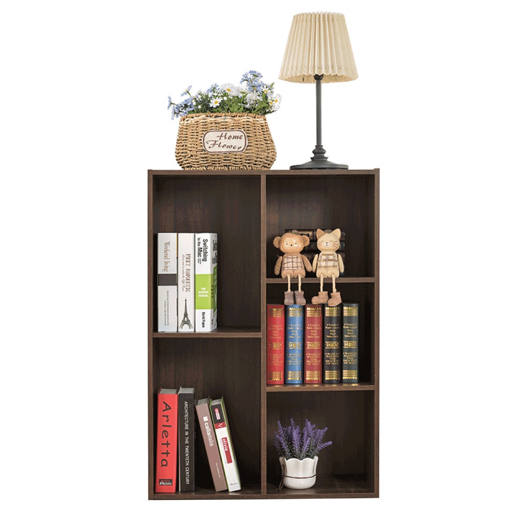 促銷【ikloo】文創多功能五格櫃-雙色可選/書櫃/收納/書架/置物架/組合櫃/五格-BC337 | 蝦皮購物