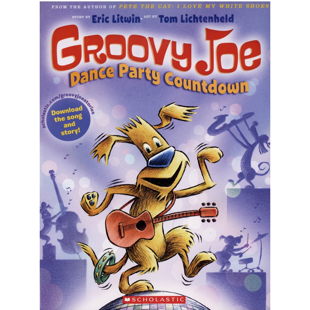 GROOVY JOE DANCE PARTY COUNTDOWN｜英文故事繪本【麥克兒童外文書店】 | 蝦皮購物