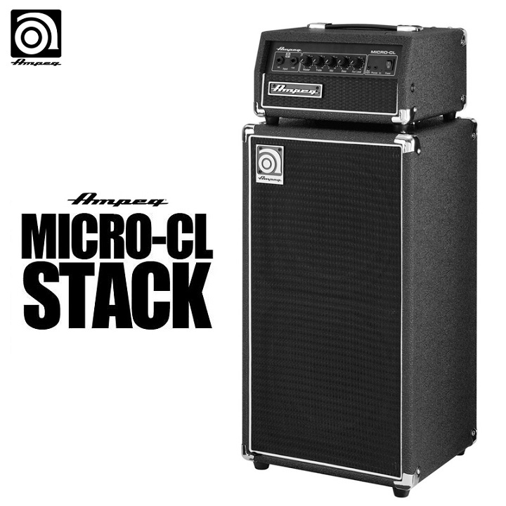Ampeg Micro-CL Stack 貝斯音箱 迷你雙層bass音箱 100瓦 贈3米導線 | 蝦皮購物