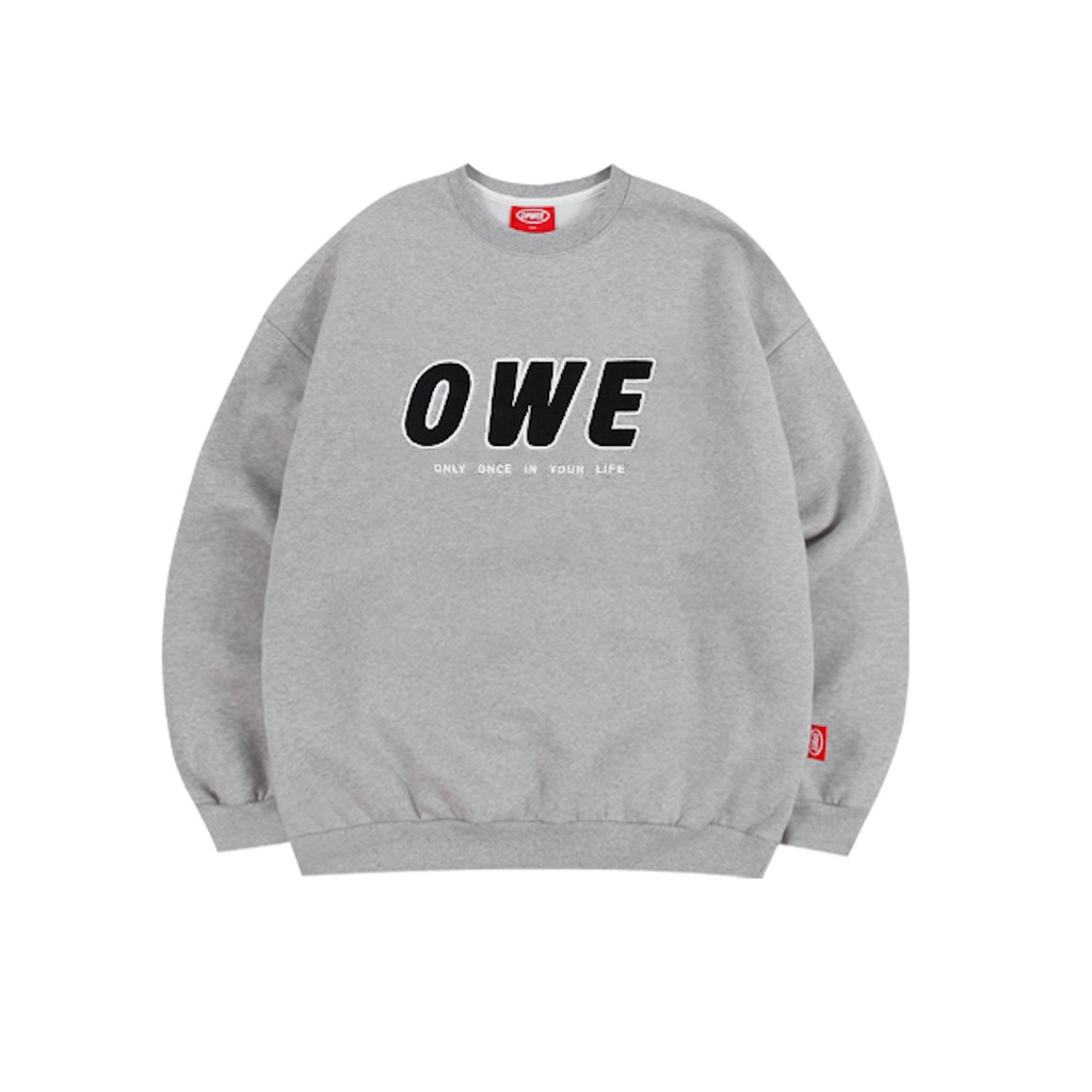 現貨🇰🇷韓國代購 OPWEE OWE LOGO 大學T-4色 | 蝦皮購物
