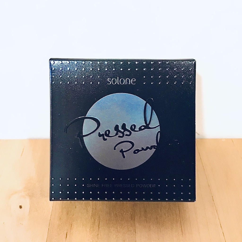《莉婕》solone 去油光隨身蜜粉餅 5g 內附粉撲 定妝粉餅 | 蝦皮購物