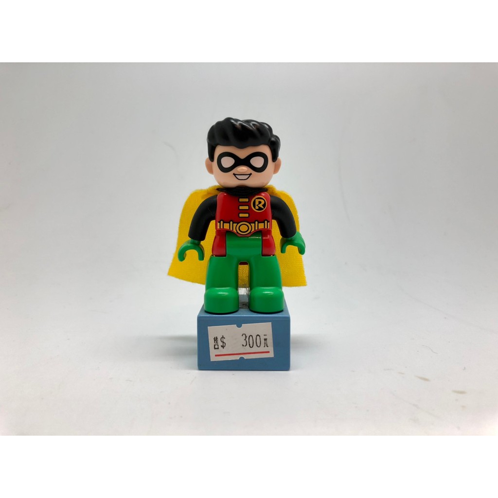 [ 玩樂磚家 ] LEGO 羅賓 Robin 人偶 DC 超級英雄 德寶 Duplo | 蝦皮購物