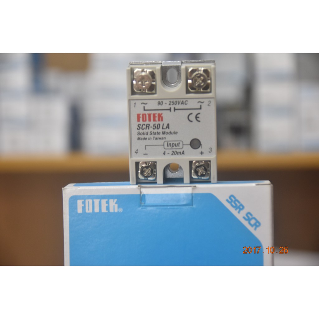 FOTEK 陽明 SCR-50LA SCR固態繼電器 線性控制型 | 蝦皮購物
