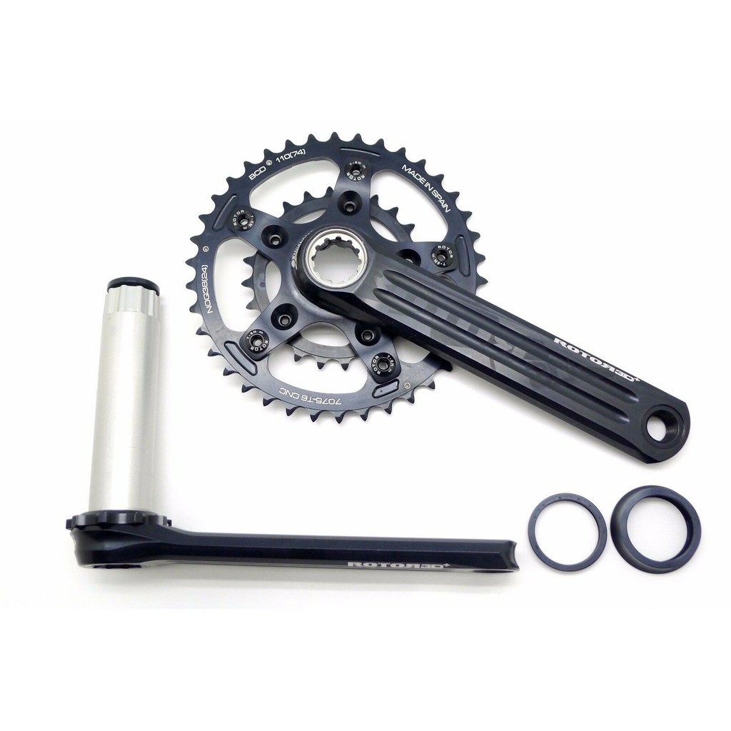 【小虎單車】Rotor 3D+ XC2 38/24T 175mm 2x10速 登山車 大齒盤 | 蝦皮購物