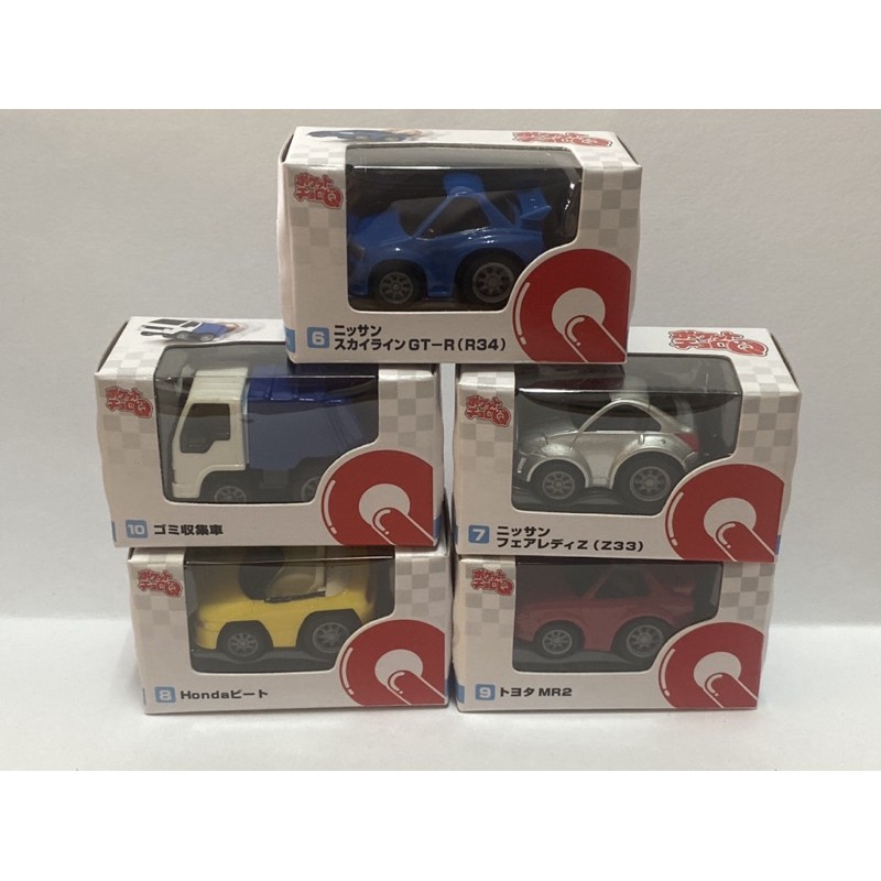 choro q mini q nissan honda toyota 垃圾車 z33 r34 | 蝦皮購物